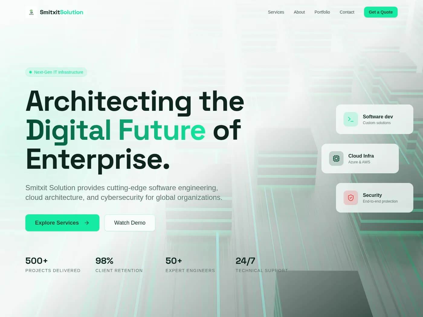 Smitxit IT Solutions Site