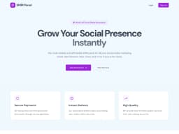 SMM Panel Dashboard