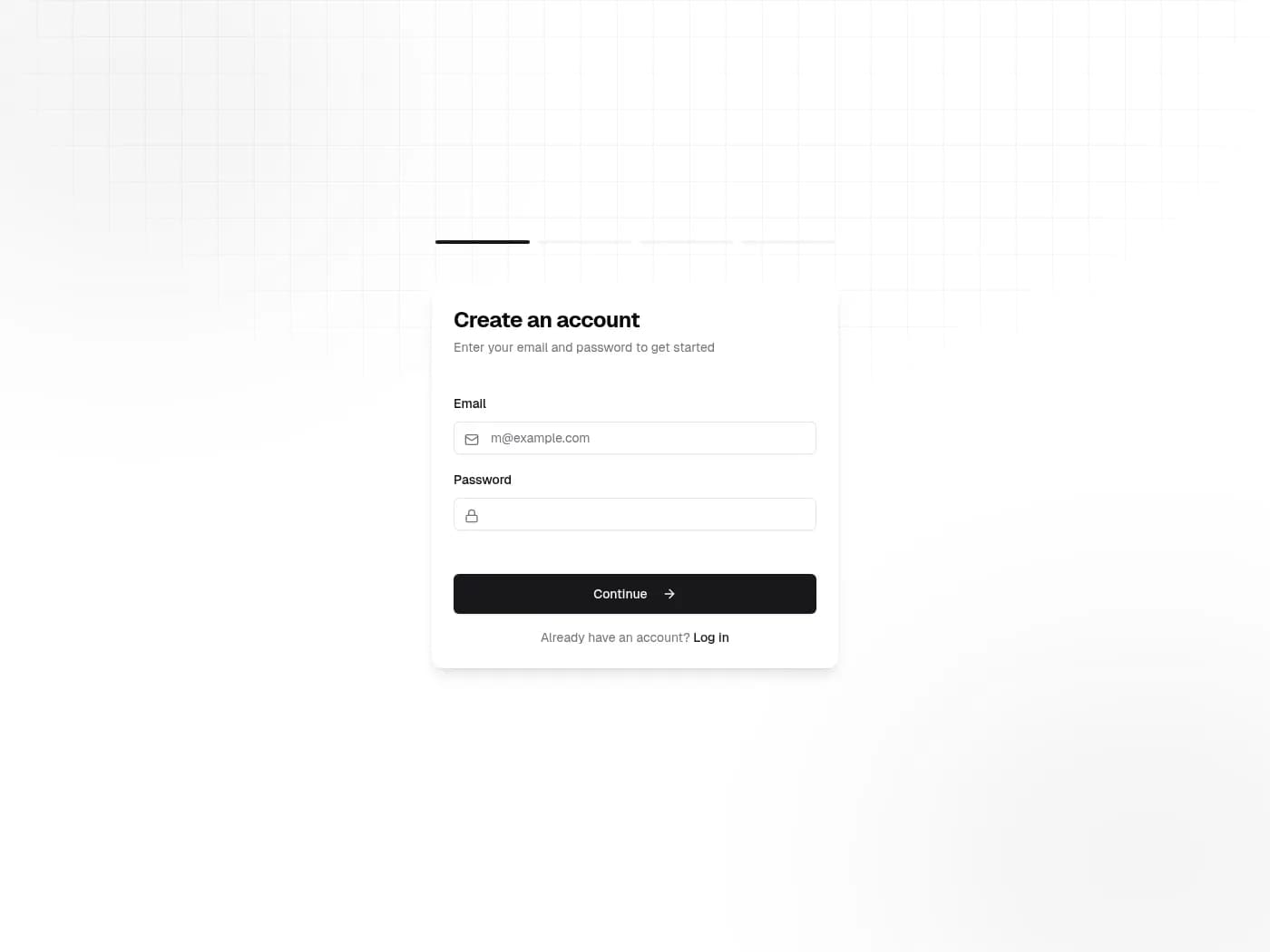 Smooth Signup Flow