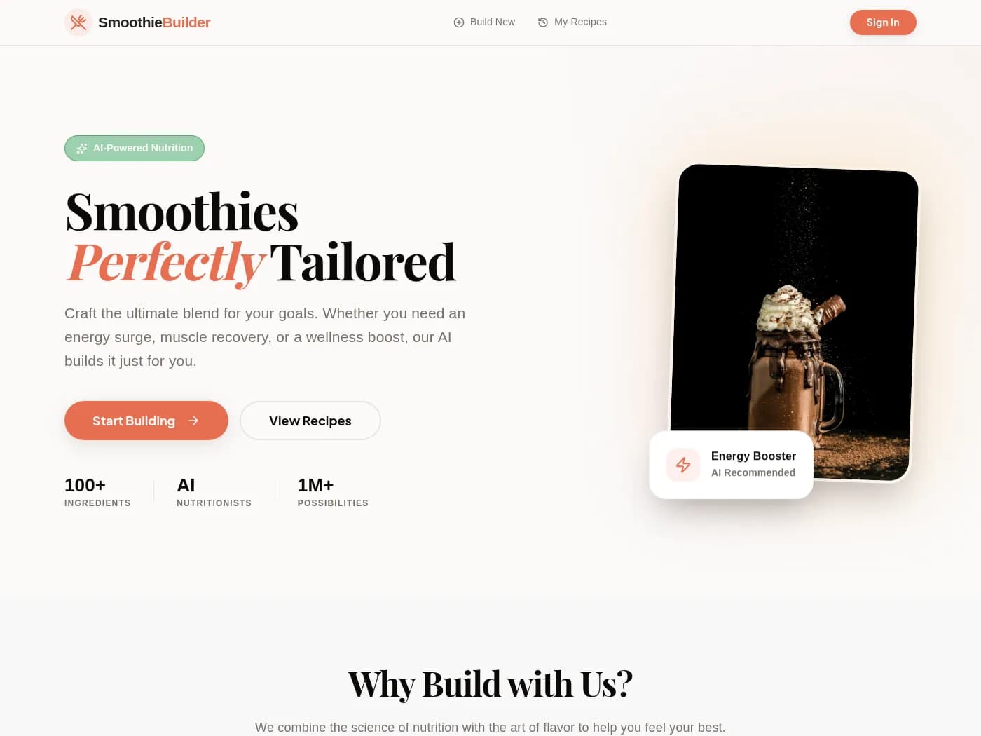 Smoothie Builder Pro