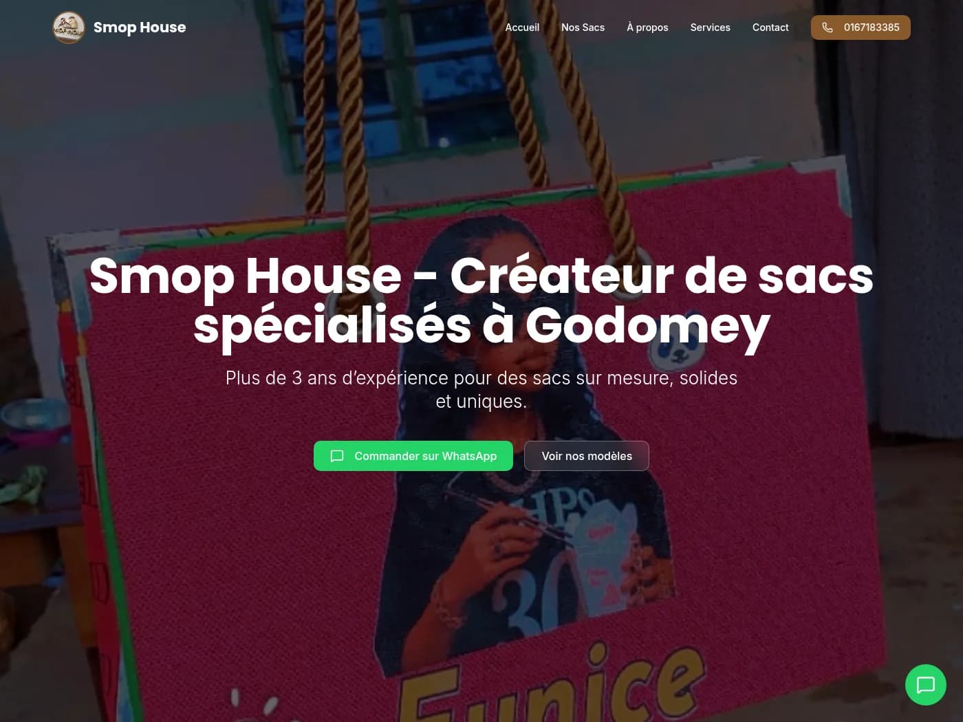 Smop House One-Page Site