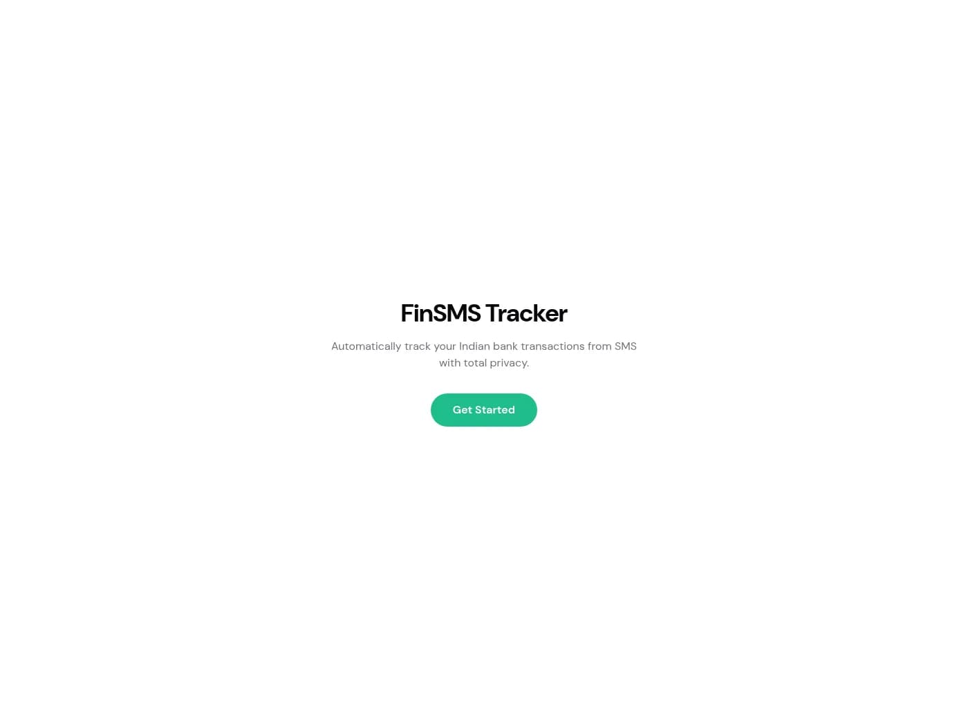 FinSMS Tracker