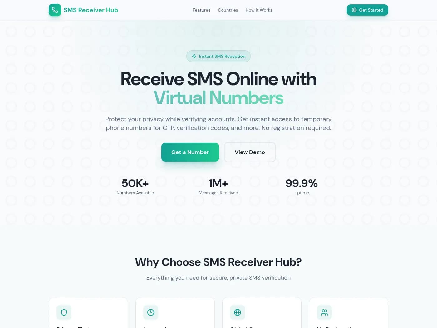 SMS Receiver Hub