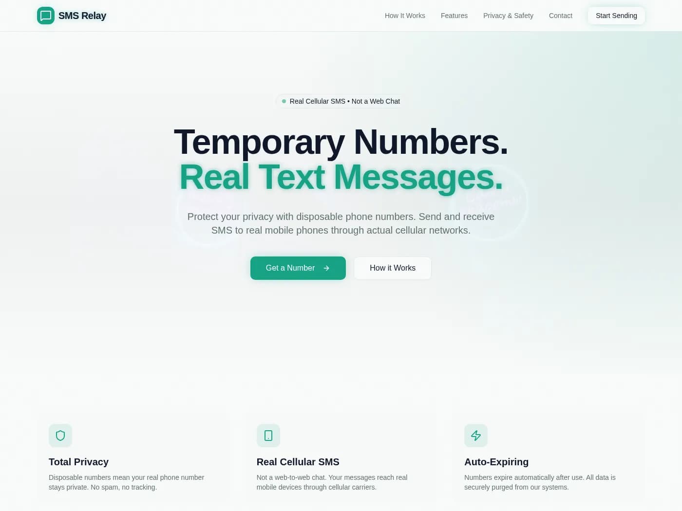 SMS Relay Web App