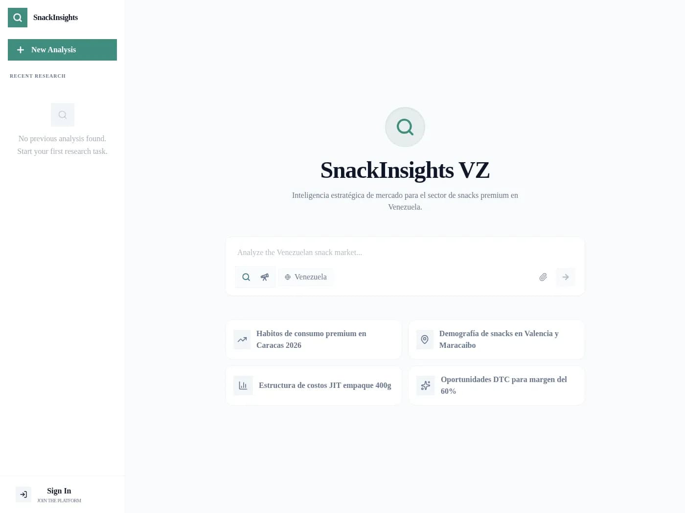 Venezuela Snack Insights