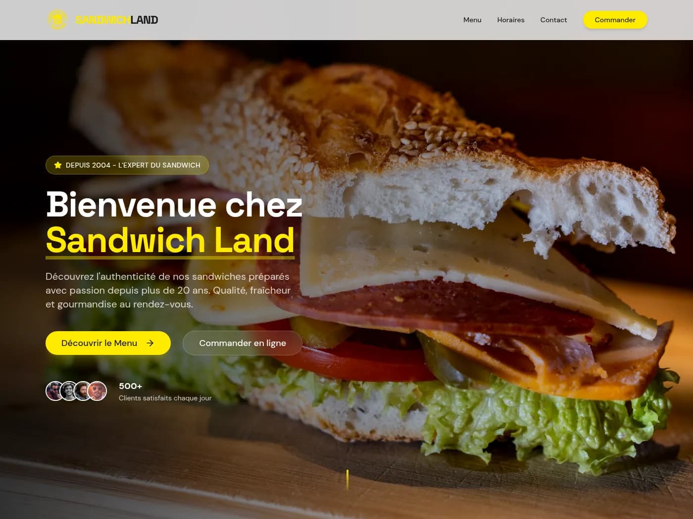 Snack Web Showcase