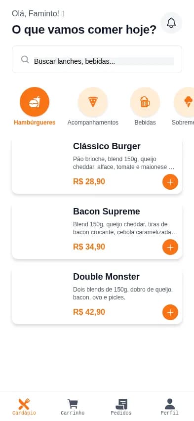 SnackOrder App