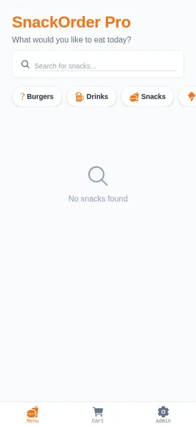 SnackOrder Pro