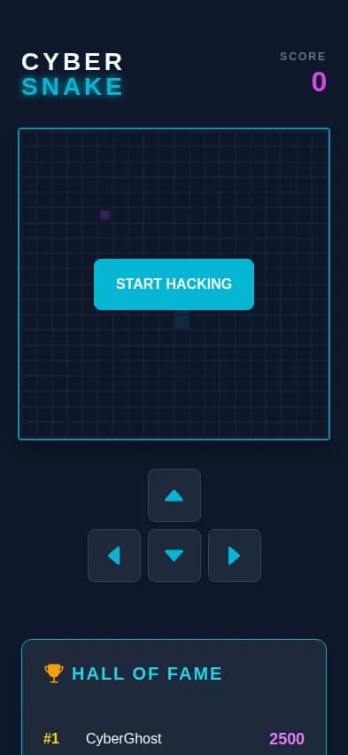Classic Snake Game