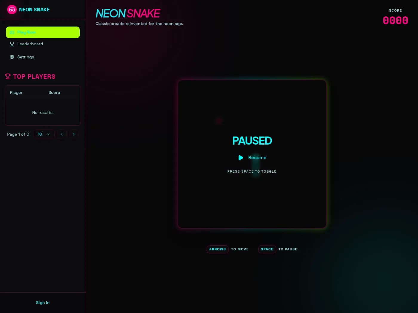 Snake Game App