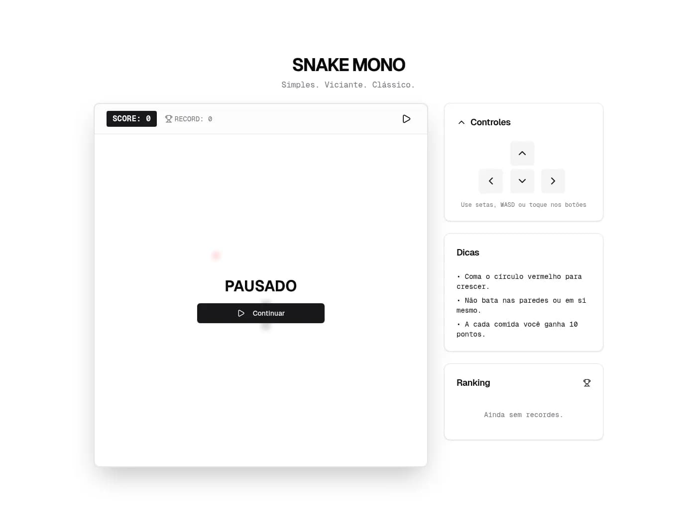 Simple Snake Game