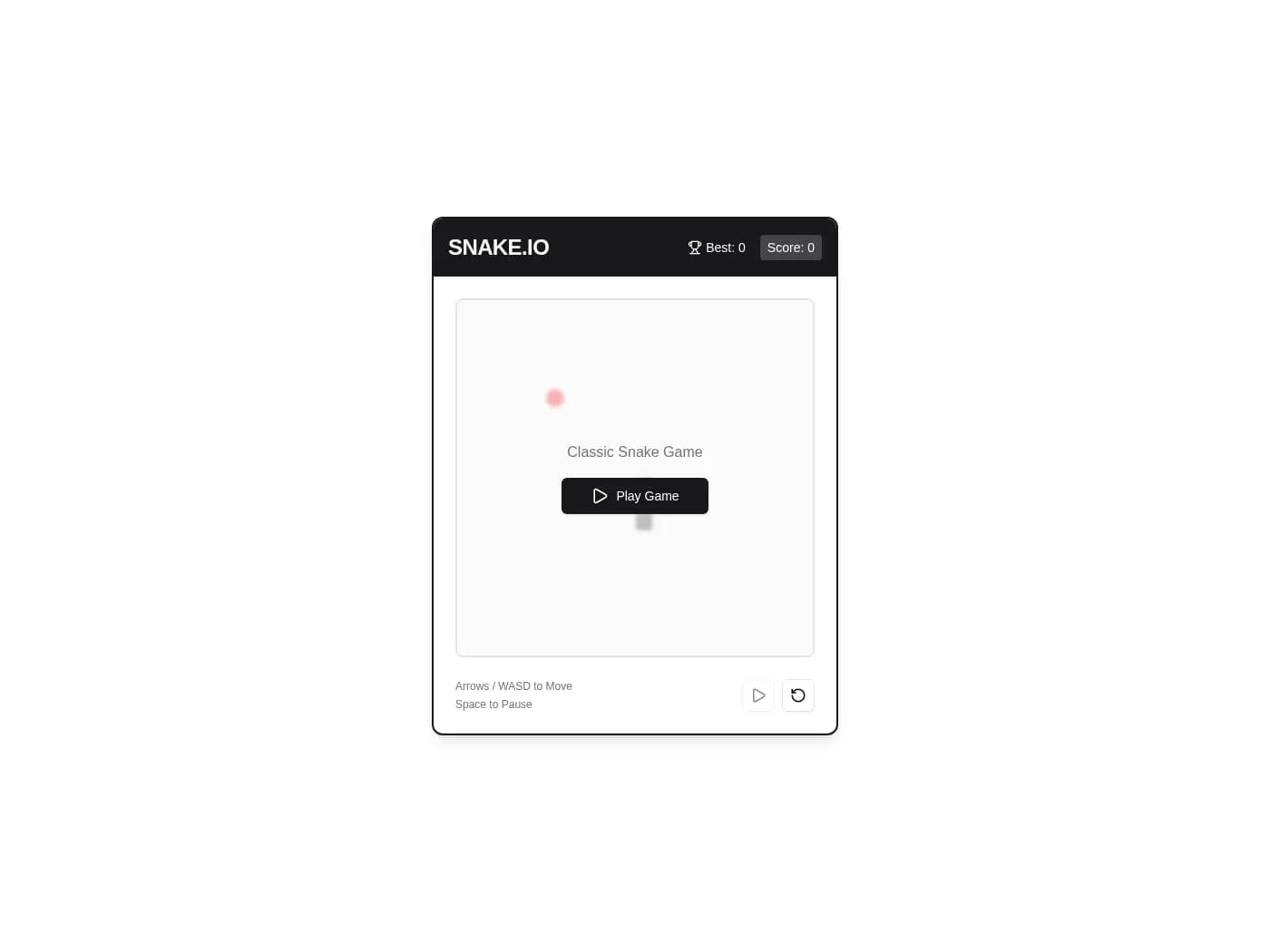 Simple Snake Game