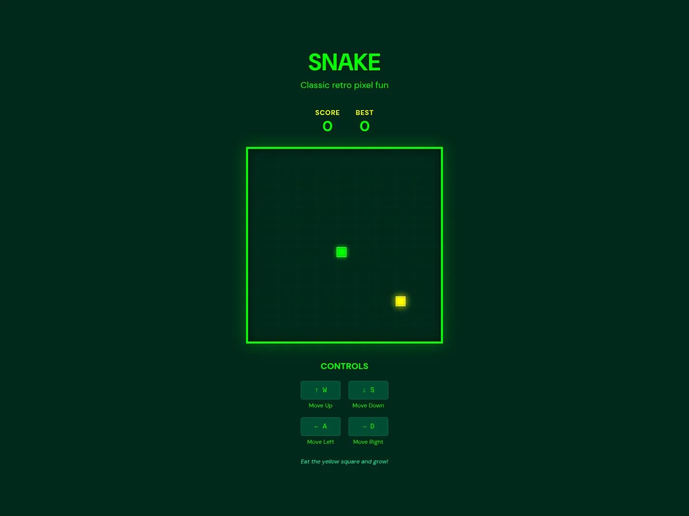 Simple Snake Game