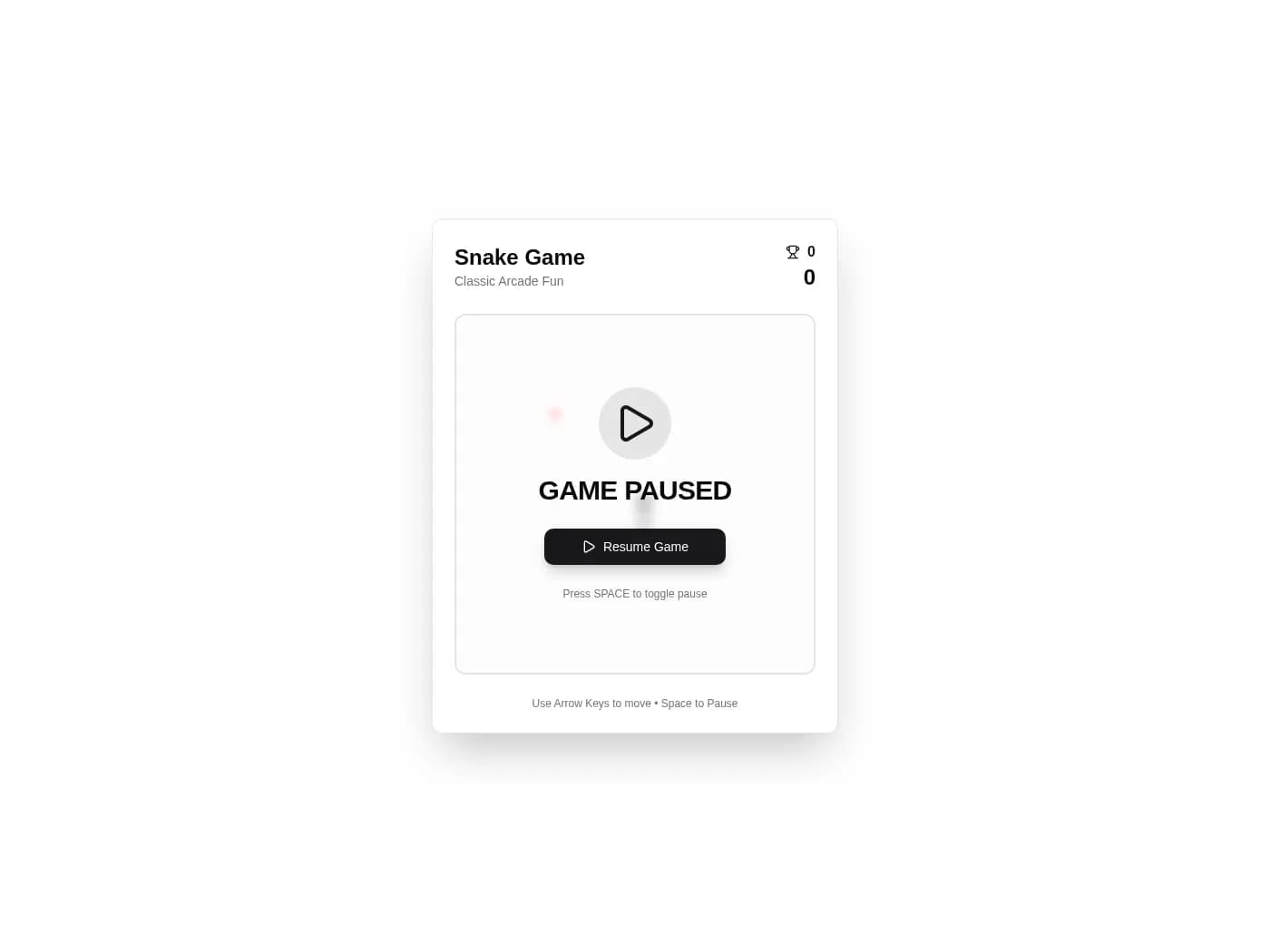 Simple Snake Game