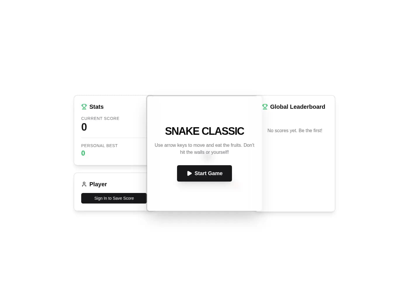 Snake Game Classic