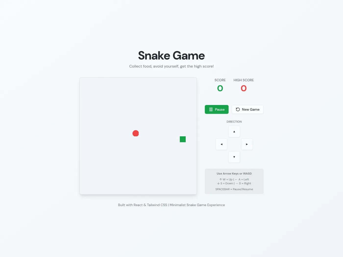 Simple Snake Game