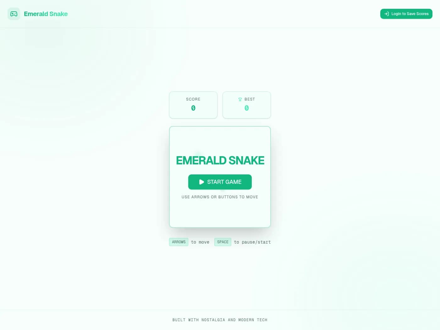 Classic Snake Game