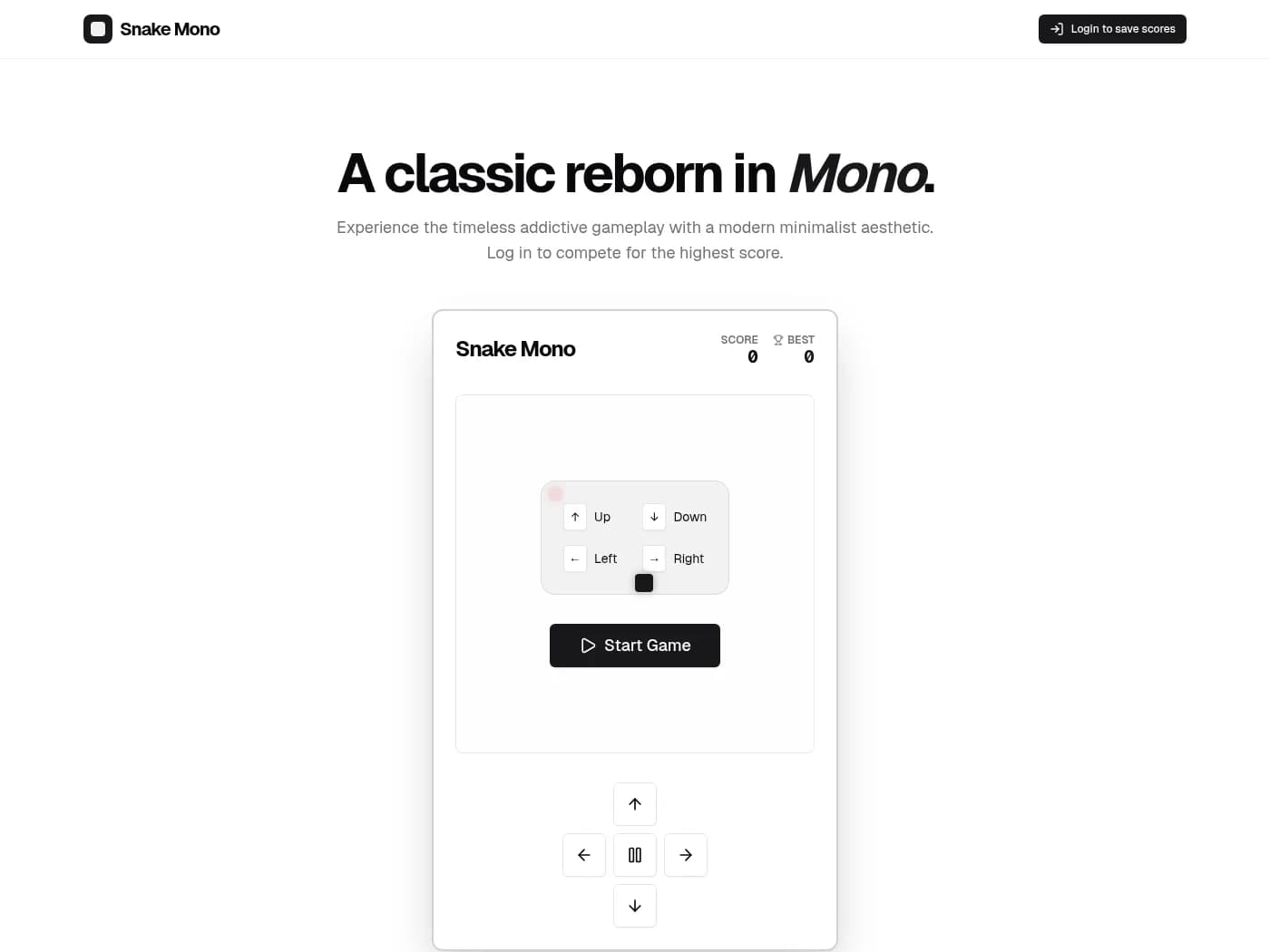 Simple Snake Game