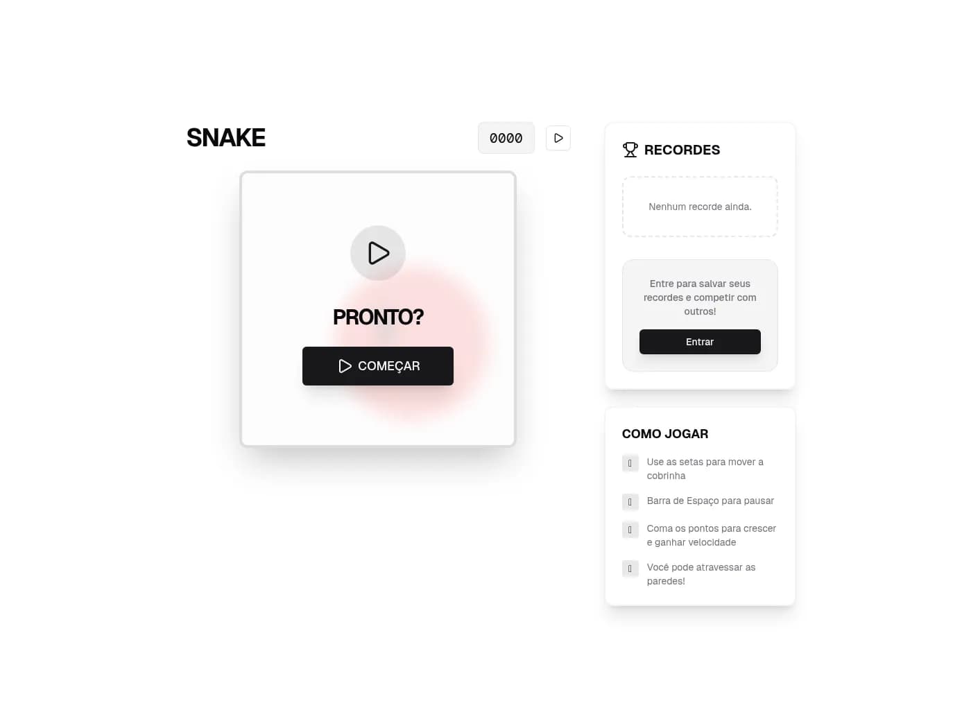 Simple Snake Game
