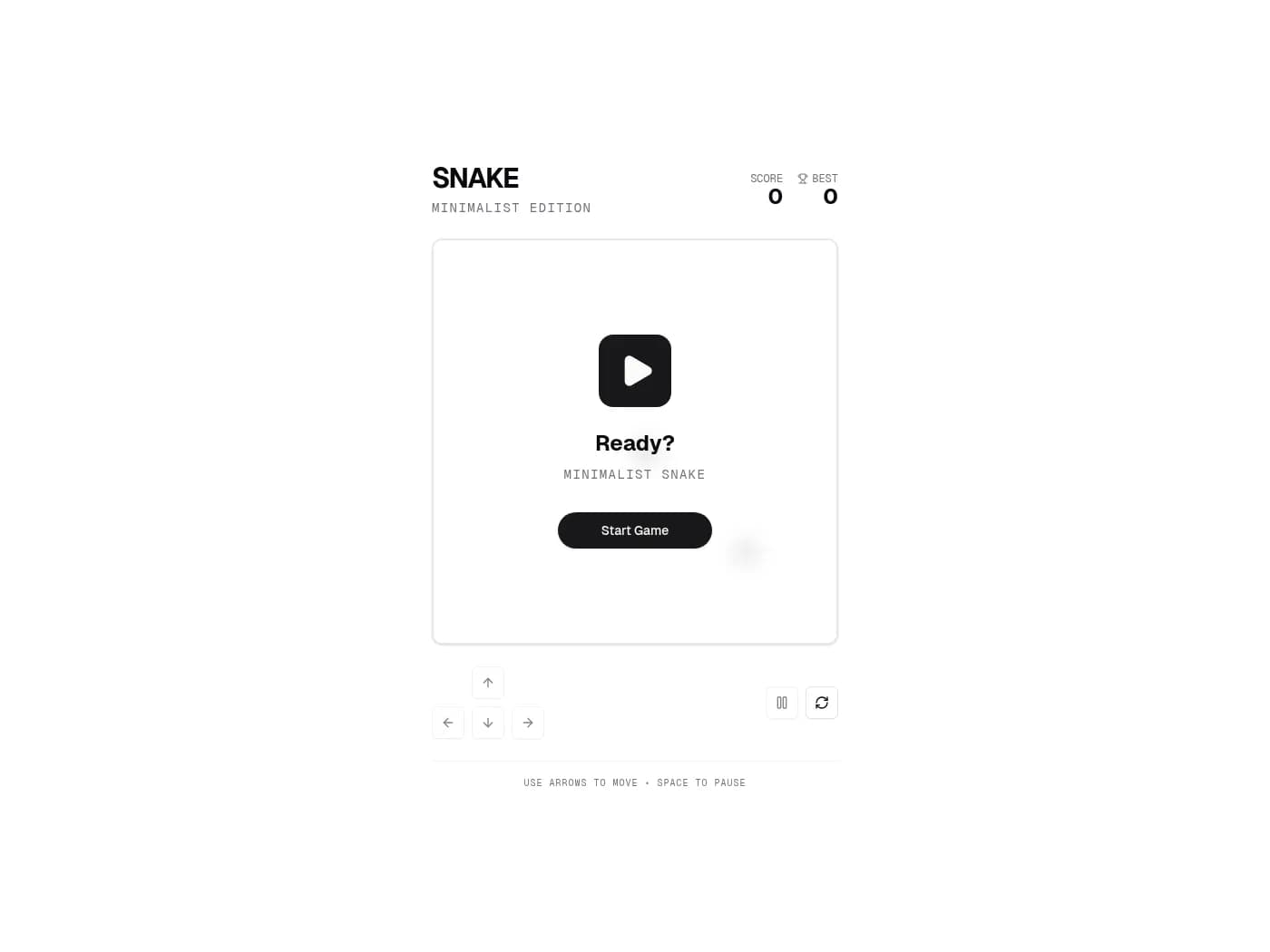 Simple Snake Game