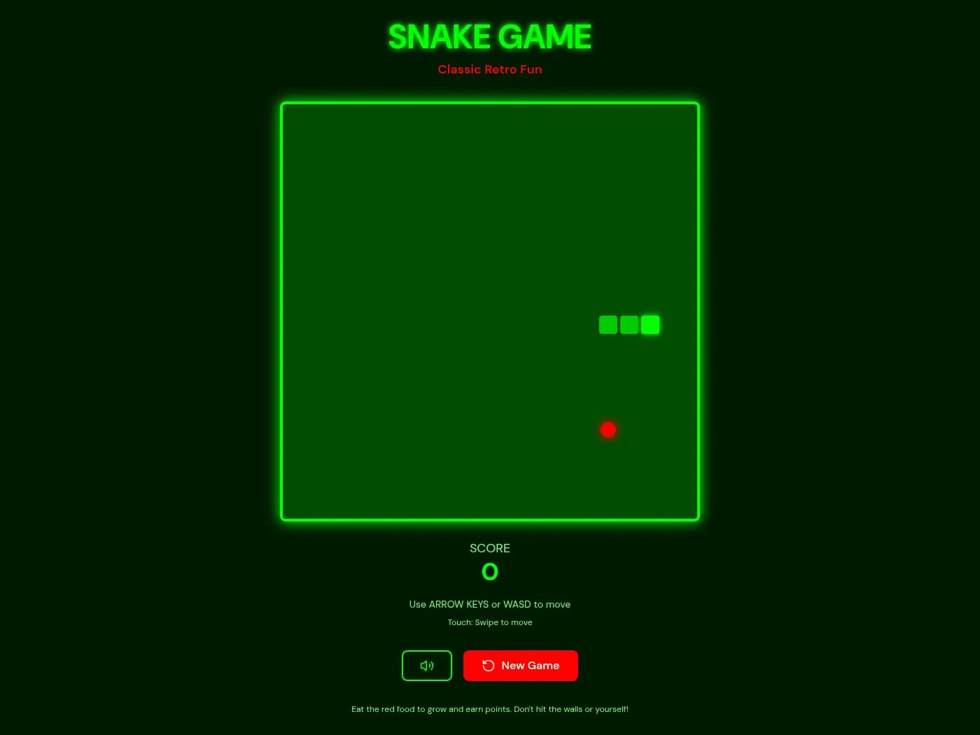 Simple Snake Game