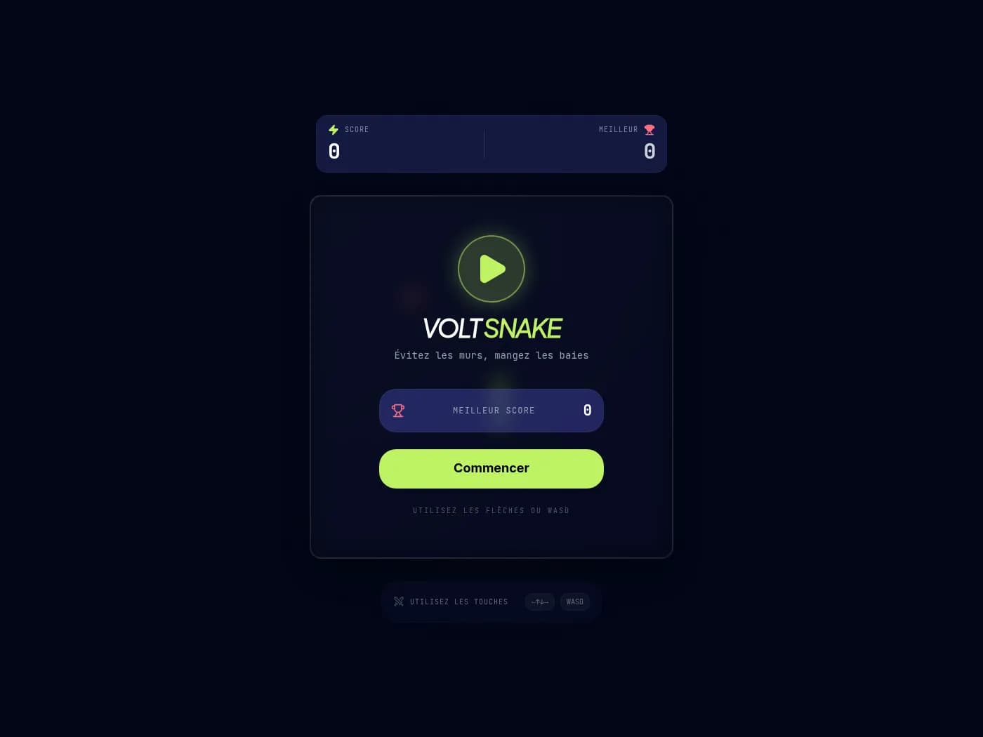 Web Snake Game