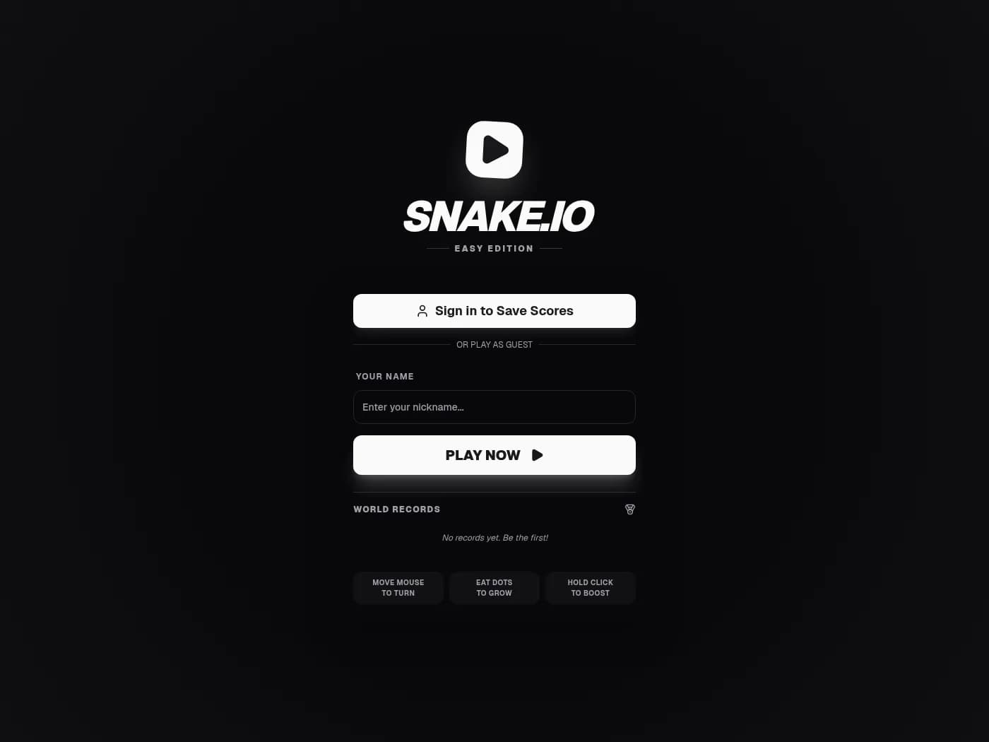 Easy Snake Game