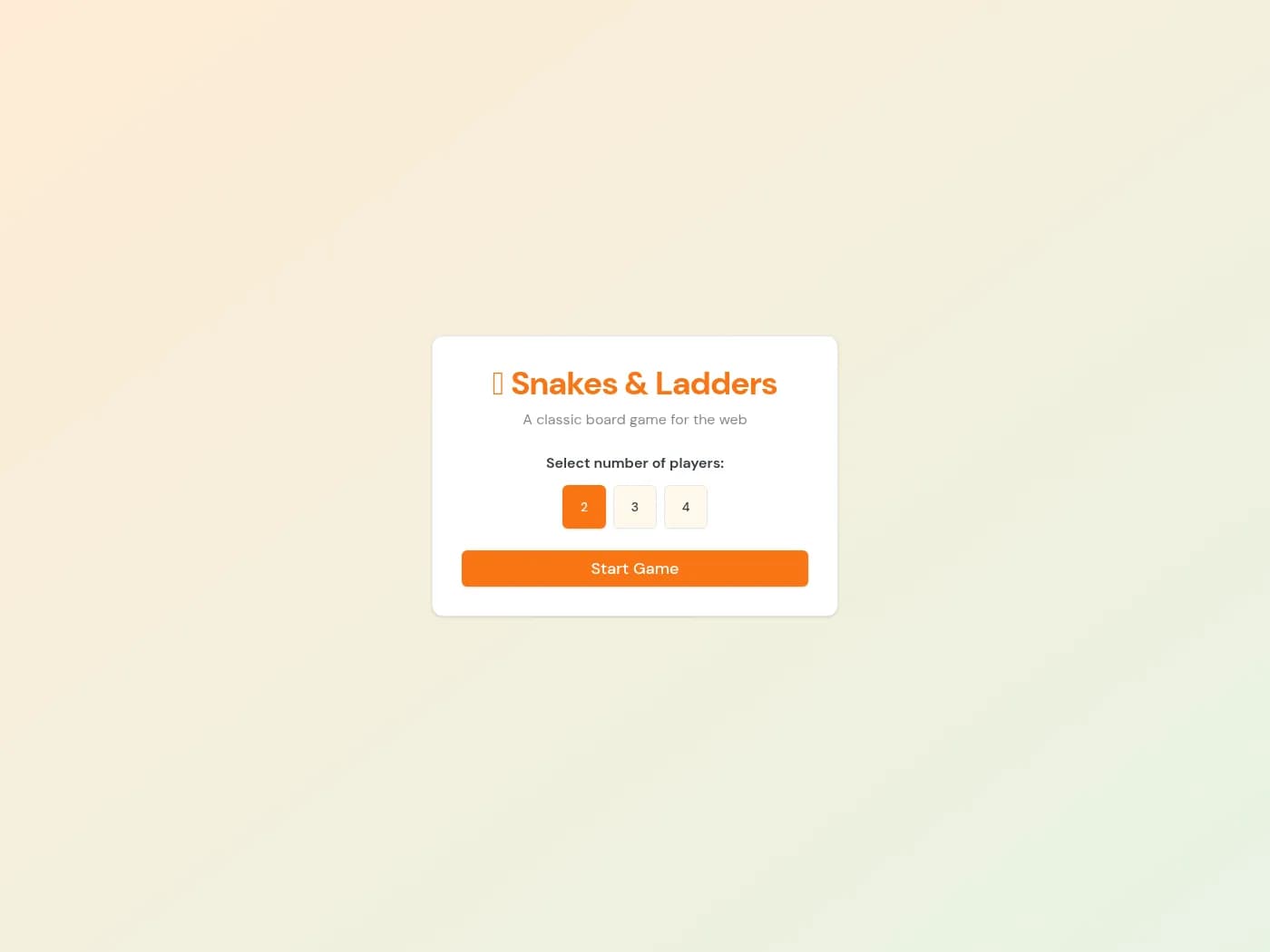 Snakes & Ladders Online