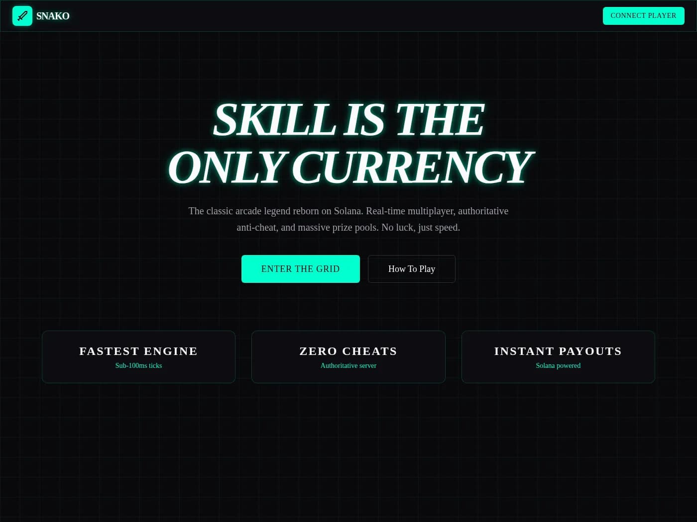Snako Competitive Arcade