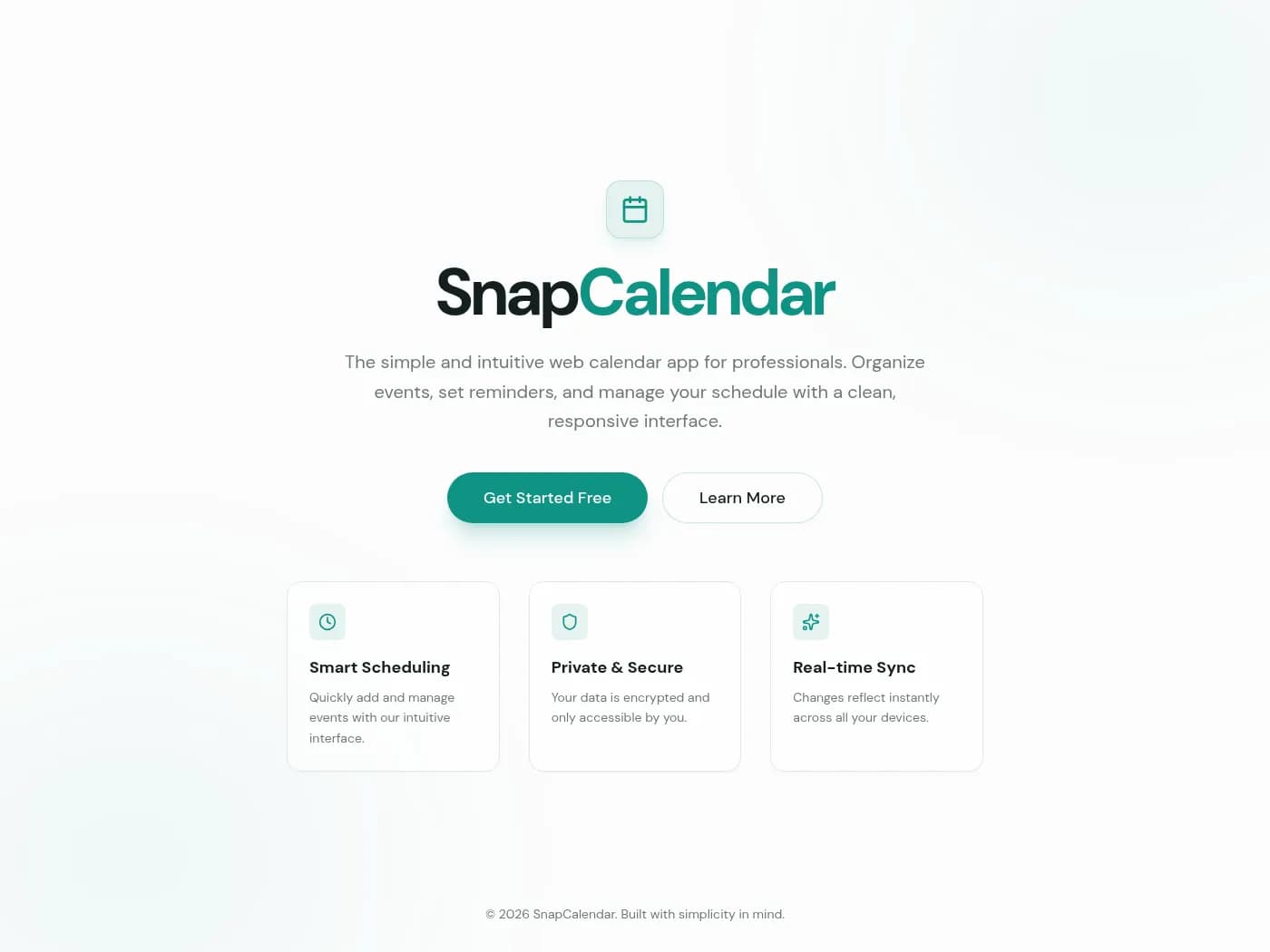 SnapCalendar