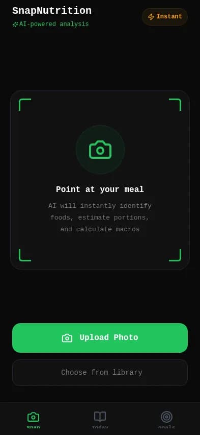 SnapNutrition AI