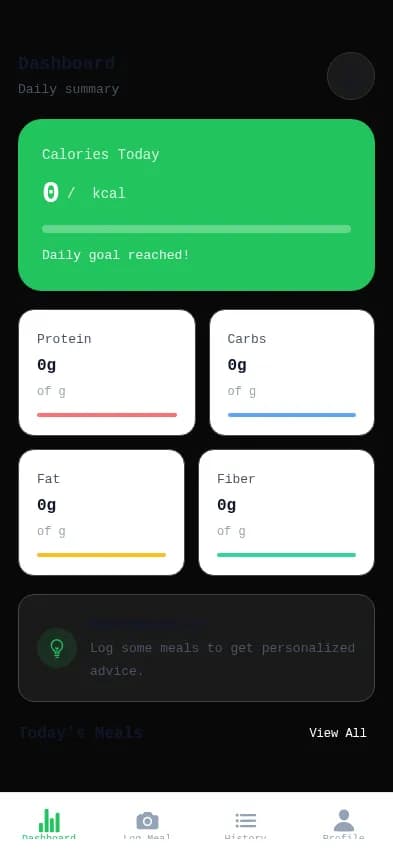 SnapNutrition AI Tracker