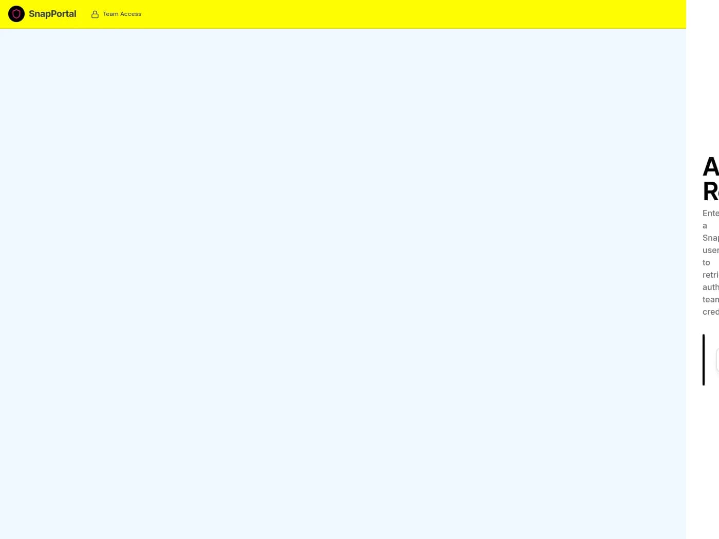 SnapUsername Lookup Portal