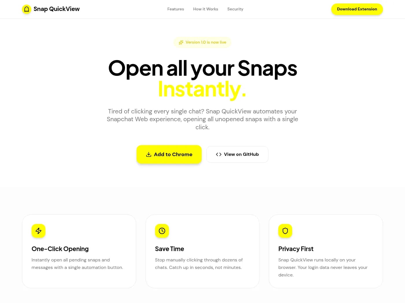 Snap QuickView