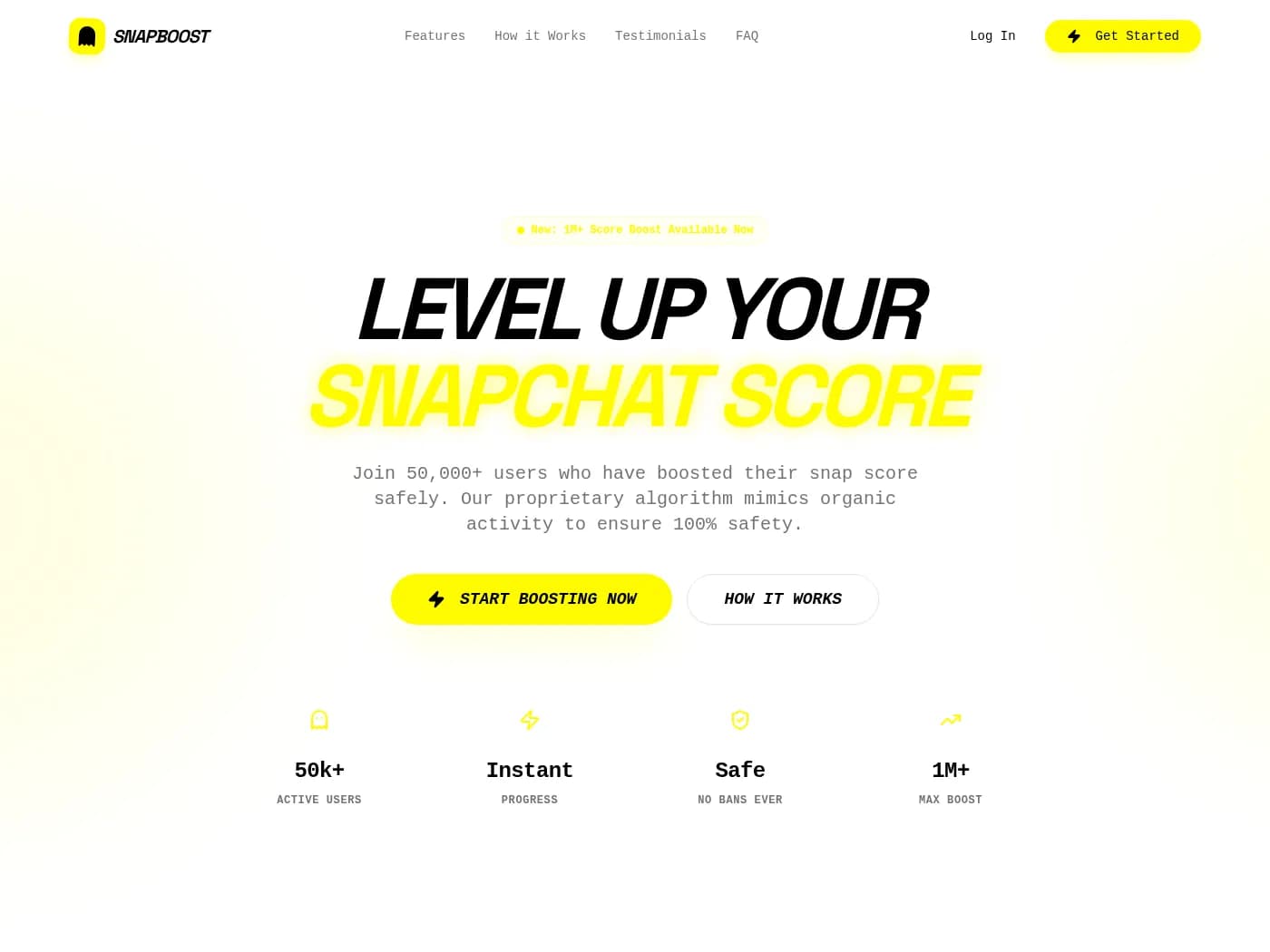 SnapBoost Web