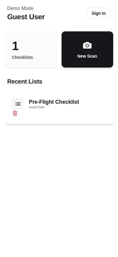 SnapCheck OCR App