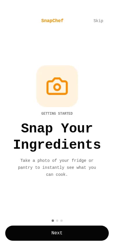 SnapChef Mobile