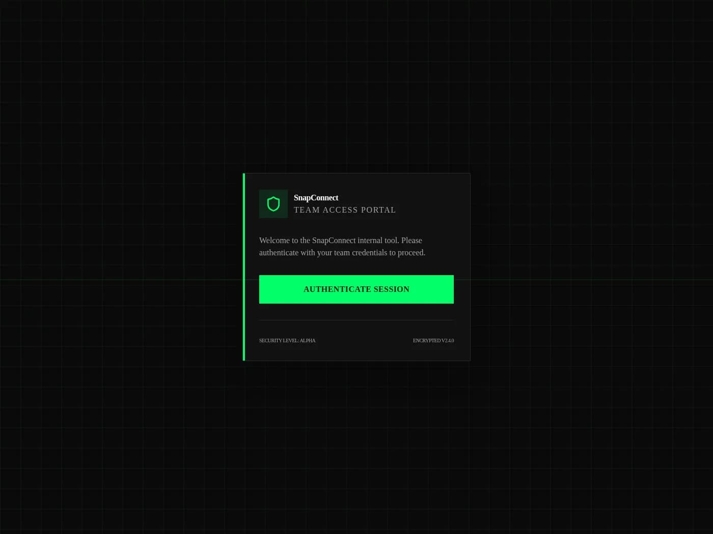 SnapConnect Access Tool