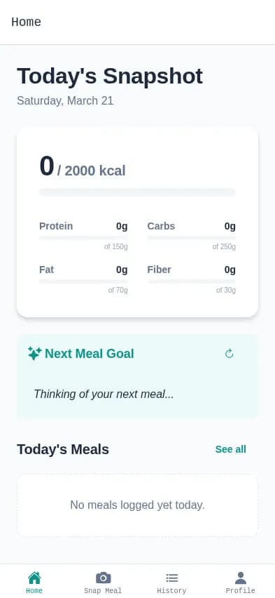 SnapDiet AI