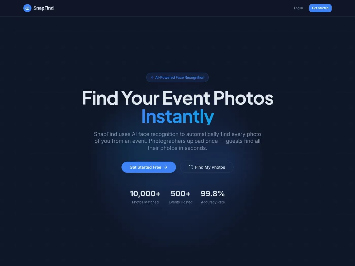 SnapFind Photo Platform
