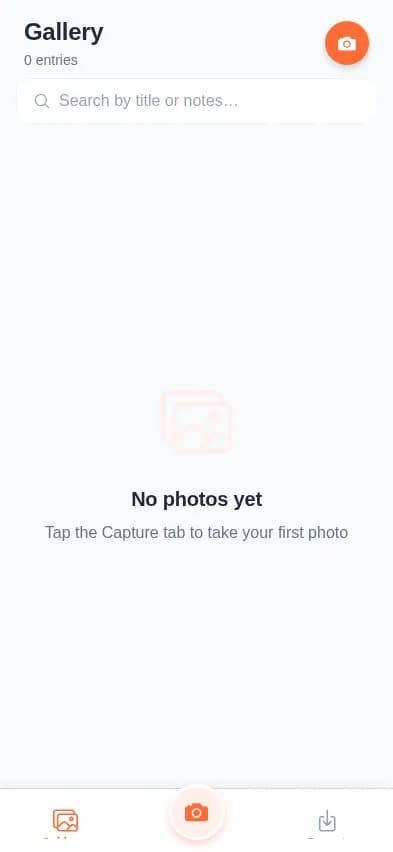 SnapNote Capture