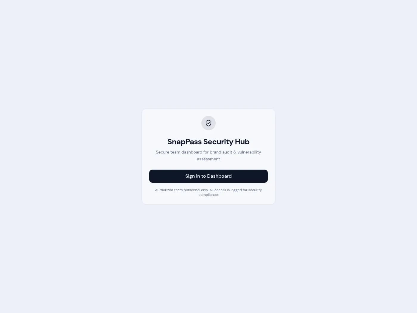 SnapPass Lookup Tool