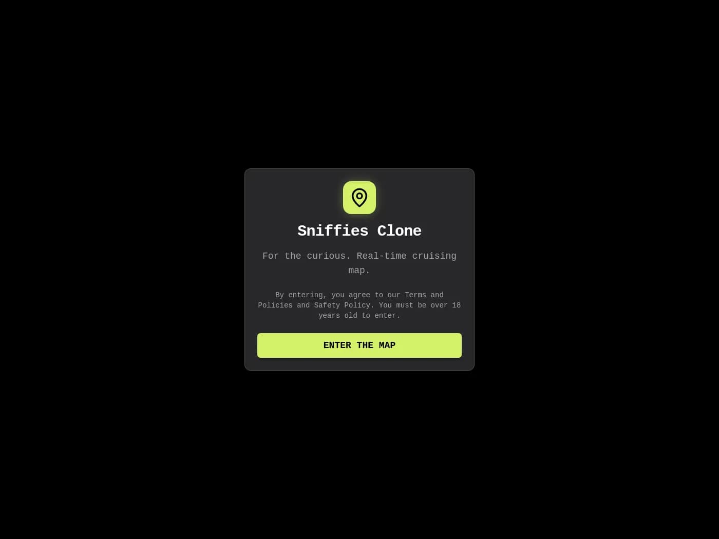Sniffies Map Clone