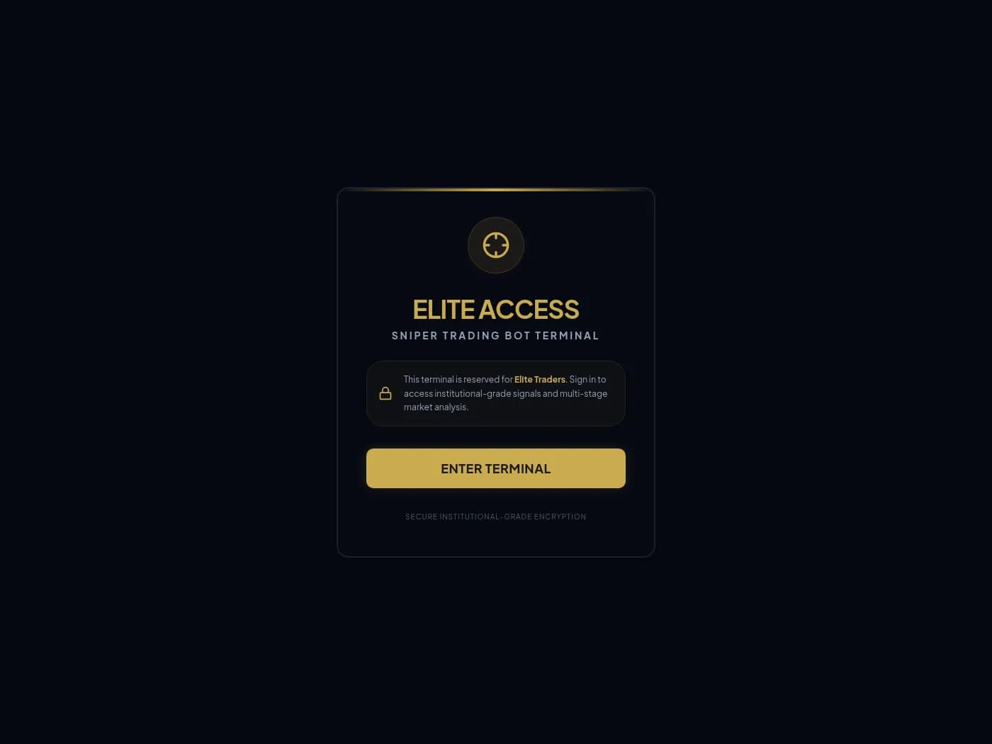 Sniper Trading Bot Elite