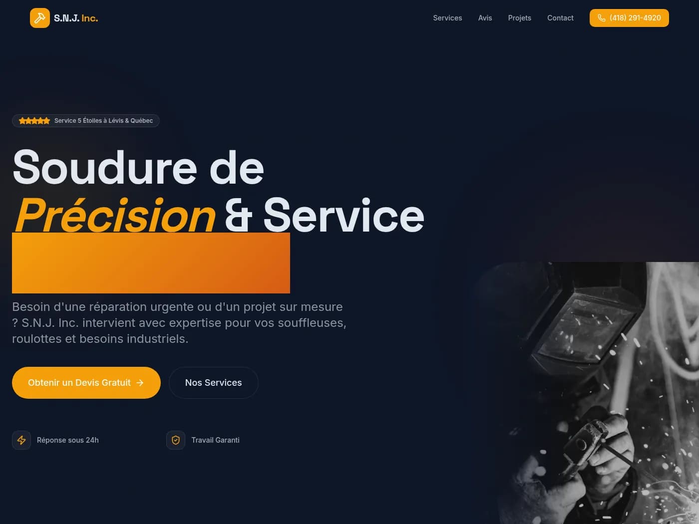 SNJ Soudeur Pro Site