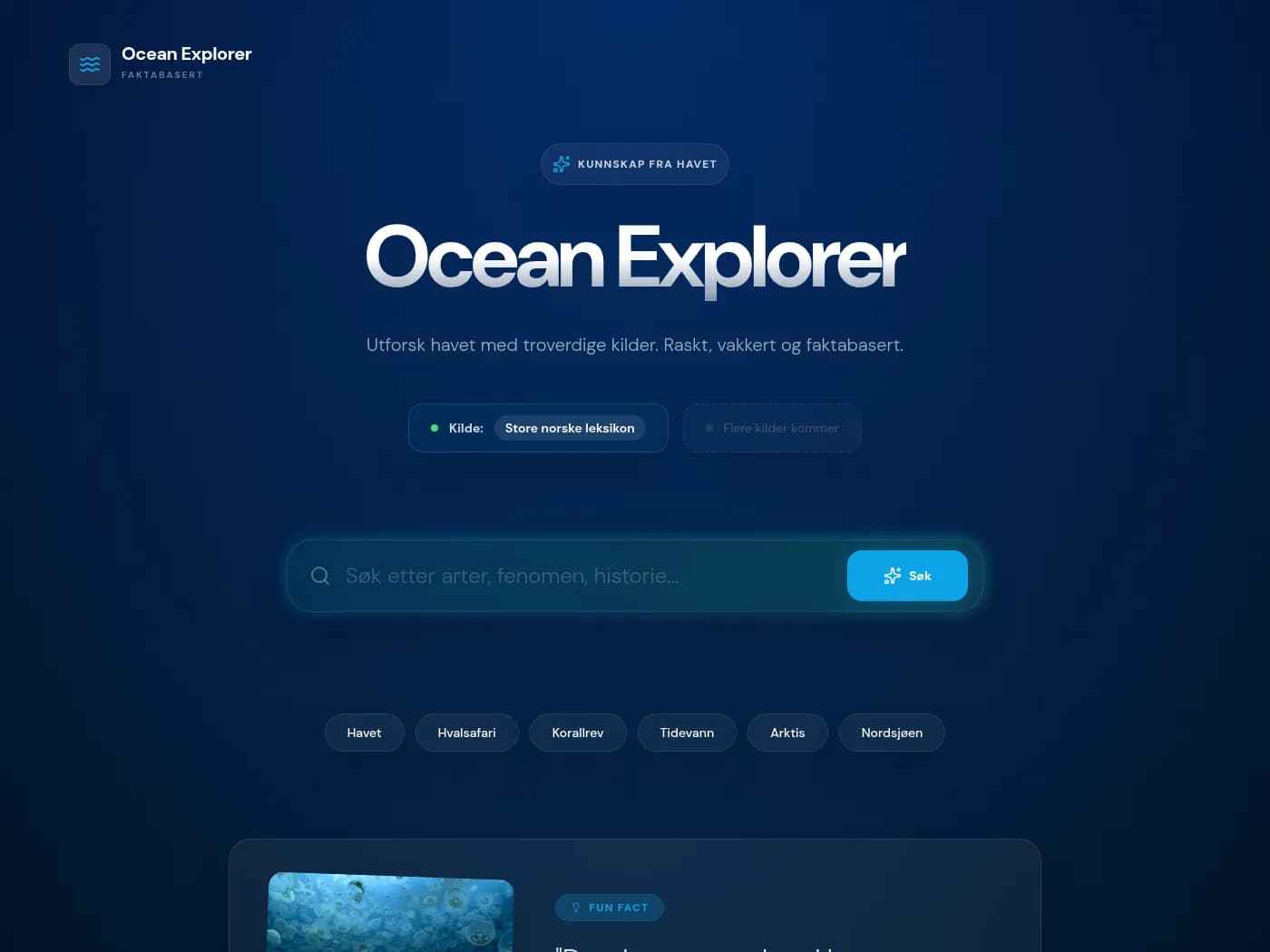 SNL Ocean Explorer