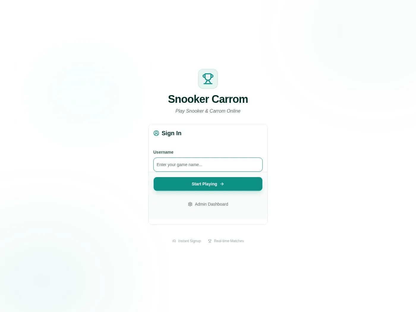 Snooker Carrom Arena