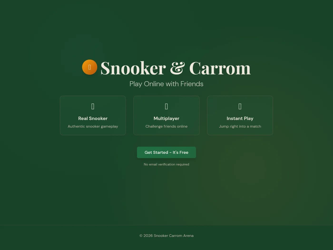 Snooker Carrom Arena