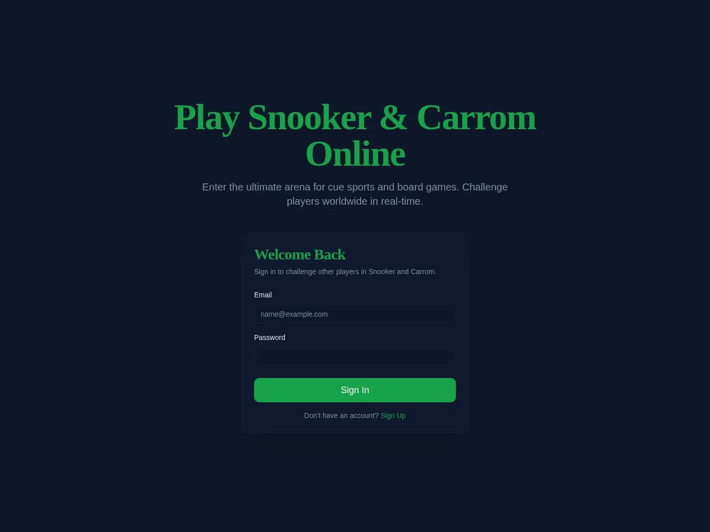 Snooker & Carrom Arena