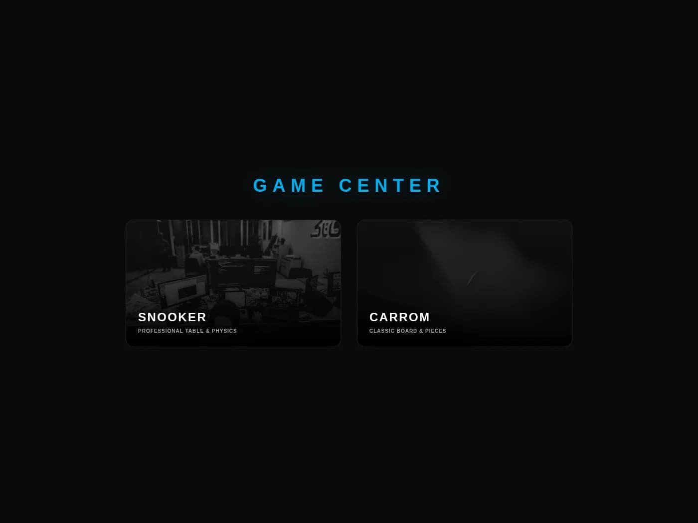 Minimal Snooker Web Game